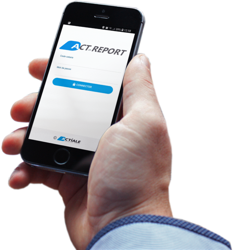 Projet réalisé : application mobile multiplateforme Actiale | Solstys